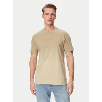 Guess T-Shirt M6GI29 K3258 Beige Regular Fit