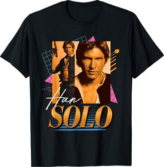 Star Wars Retro 90s Couples Matching Han Solo T-Shirt