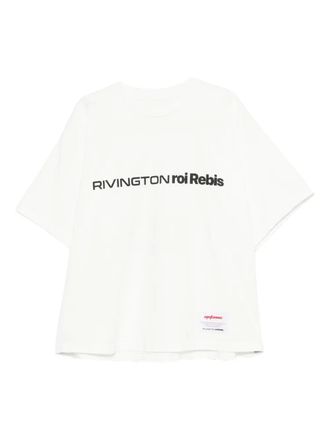 RRR123 t-shirt à logo - Blanc