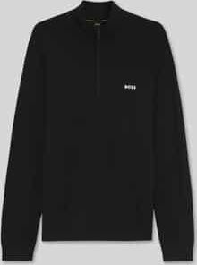 HUGO BOSS Regular Fit Pullover mit Schurwoll-Anteil Modell KN_Momentum-X QZ