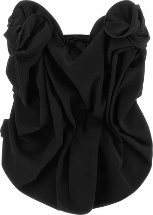 Magda Butrym Top - Schwarz