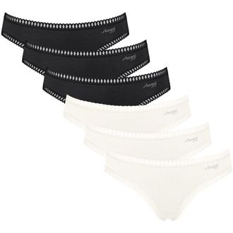 sloggi Femme Slip Paquet de 6 GO Crush Mini C6P