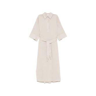 PANICALE Belted Midi Shirt Dress