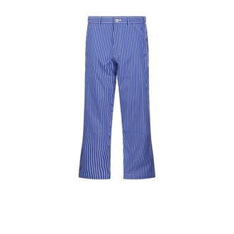 Comme Des Gar&ccedil;ons Homme, Pantalons, Bleu, Taille: S 1 Blue Stripe Pant