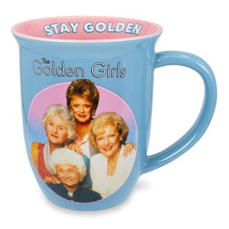Silver Buffalo Keramik-Kaffeetasse mit breitem Rand, Fassungsverm&ouml;gen: 473 ml, Golden Girls Lizenzprodukt