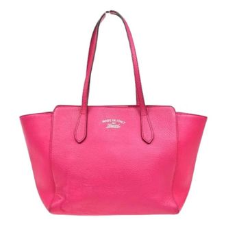 Gucci Pre-owned Swing Tote - - Pre-owned - Damen - Rosa - ONE SIZE