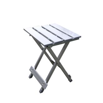 Milisten Leichter Klappstuhl aus Aluminiumlegierung Tragbarer Faltbarer Angelstuhl für Camping Picknick Wandern und Outdoor aktivitäten Kompakt Robust und Einf