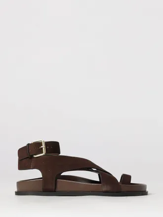 A.Emery A. EMERY Sandales &agrave; Talons Femme couleur Marron