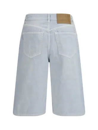 Haikure Womens New Becky Denim Shorts Plein Air Cotton Bermuda