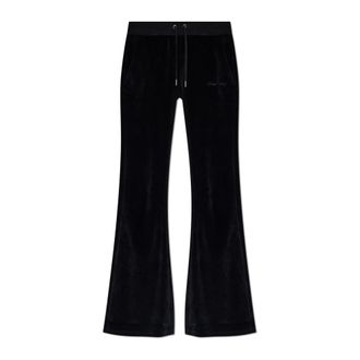 Sporty & Rich Velvet Sweatpants - - Trousers - Damen - Schwarzk - L