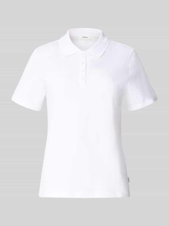 s.Oliver Red Label Regular Fit Poloshirt aus Baumwoll-Mix