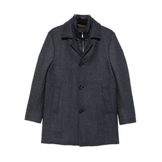 Moorer Monferrato-LP Coat - - Jackets - Herren - Blau - L