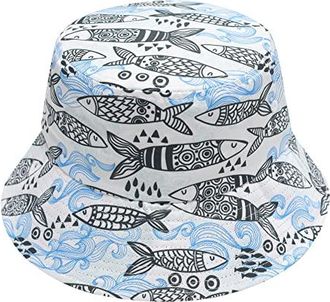 ZLYC Bob de voyage unisexe avec imprimé unique et mignon, taille unique