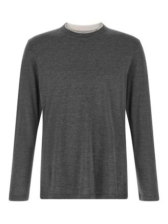 Brunello Cucinelli T-Shirt - Gris