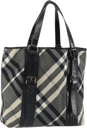 Burberry Pre-owned Vintage Tote Bag - Femme - Pre-owned - Noir - Taille: ONE Size