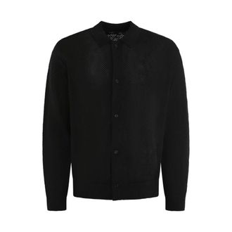 Represent Represent - Chemise en Maille Noire - Homme - Pulls - Noir - Taille: M
