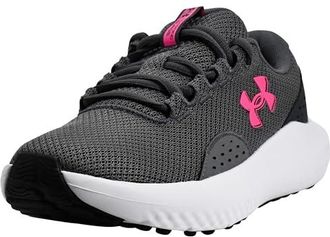 Under Armour Femmes Charged Surge 4, chaussures de sport en maille respirante, baskets pour femmes avec amorti
