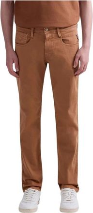Replay Homme, Pantalons, Orange, Taille: W32 Anbass Chinos