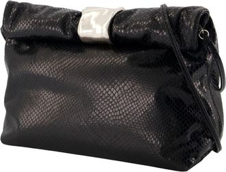 Staud Leather Clutch - Black