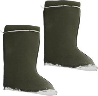 Hemoton Doublures de Épaisses et Isolantes Doublure Intérieure Amovible Imperméable pour Pluie Chaussettes Thermiques Chaudes pour Travail Extérieur par Froid
