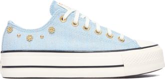 Converse Sneakers aus Stoff Converse Chuck Taylor All Star Heathered Glam A17596C Blau
