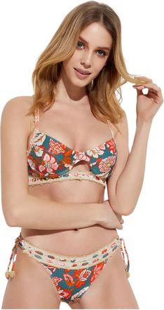 Del Maar Femme, Maillots de bain, Multicolore, Taille: 38 FR Kuxtal Bikini Top
