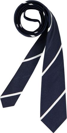 Olymp Herren Krawatte blau College-Streifen