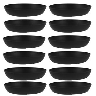 Cabilock 30 St&uuml;cke Pflanzenuntersetzer Blumentopf Untersetzer Runde Pflanztopf Unterteller Pflanzk&uuml;bel Untersetzer Kunststoff Pflanzen Untertopf Kleine Unterta