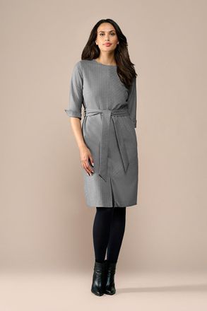 Mart Visser Ziana Lurex-Kleid Grau