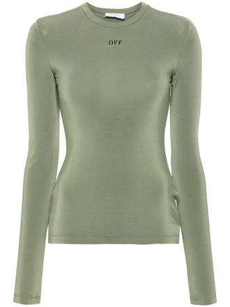 Off-white t-shirt Off Stamp - Vert