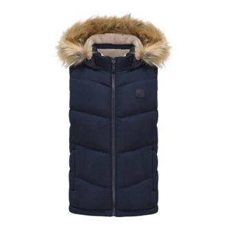 SoulCal&Co SoulCal - Weste f&uuml;r Damen, Rei&szlig;verschlusstasche (Marine)