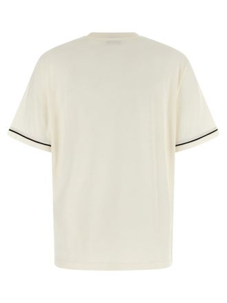 Ferragamo Womens Beige Cotton T-Shirt