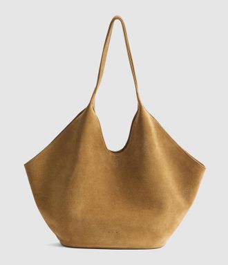 Aesther Ekme Sac Phantom Tote Suede Havana