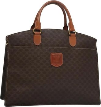Celine Pre-owned Cuir sacs-main - Femme - Pre-owned - Brun - Taille: ONE Size
