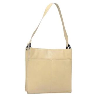 Gucci Pre-owned Cuir sacs-gucci - Femme - Pre-owned - Beige - Taille: ONE Size