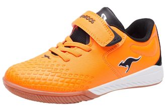 Kangaroos Unisex K5-Comb EV Sneaker, neon orange/Jet Black, 37 EU