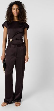 Gerard Darel Pantalon fluide en satin - AMELYA - Cinnamon