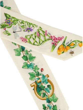 Ferragamo Avoaz Scarf - White