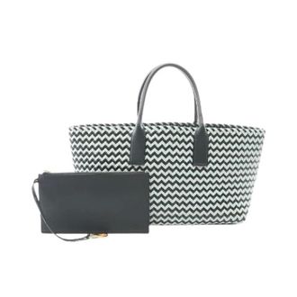 Bottega Veneta Sac cabas Pre-owned en cuir Intrecciato - Femme - Pre-owned - Multicolore - Taille: ONE Size