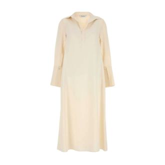 Max Mara Elegante Pure Kleider Kollektion - - Dresses - Damen - Beige - XS