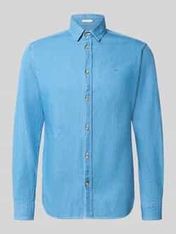 Pepe Jeans London Slim Fit Freizeithemd aus reiner Baumwolle Modell ABEL