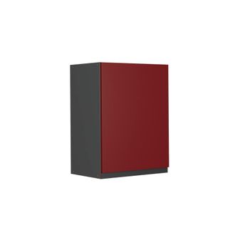Vicco Hängeschrank R-Line, hängender Küchenschrank, Rot/Anthrazit, 45 cm J-Shape