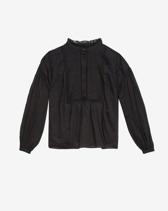 Isabel Marant Blouse Disia - Femme - Noir - Taille34 - Marant &Eacute;toile