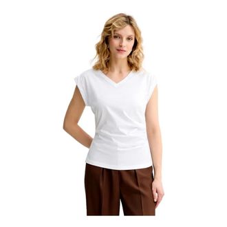 HUGO BOSS Evka 50557376 T-shirt - - Tops - Damen - Wei&szlig; - L