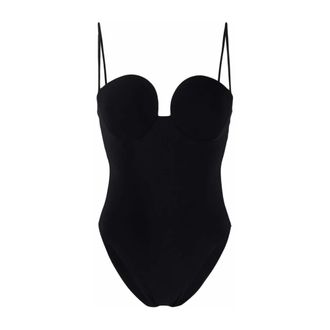 Magda Butrym Swimsuit 01 - - Tops - Damen - Schwarzk - S