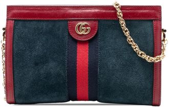 Gucci Hobo Bags - Small Suede Ophidia Chain Crossbody - Gr. unisize - in Blau - f&uuml;r Damen