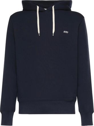 Autry Homme, Sweatshirts et sweats &agrave; capuche, Bleu, Taille: XL Sweat &agrave; capuche avec logo brod&eacute;