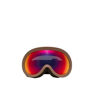 Moncler Moncler Snow Goggles, Unisex, Brown, Size: One Size