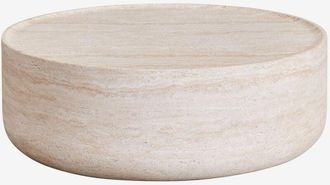 Sklum Table basse ronde Ø80 cm en ciment Darwys SKLUM