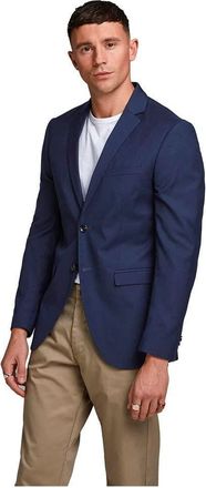 Jack & Jones Jack & Jones Herren Jprfranco Blazer Ps Noos Sakko 12202681,Dark Navy,64 Große Größen